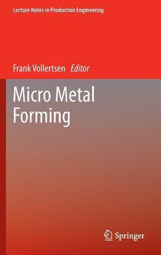 Micro Metal Forming | 9783642309151 | Boeken | bol.com