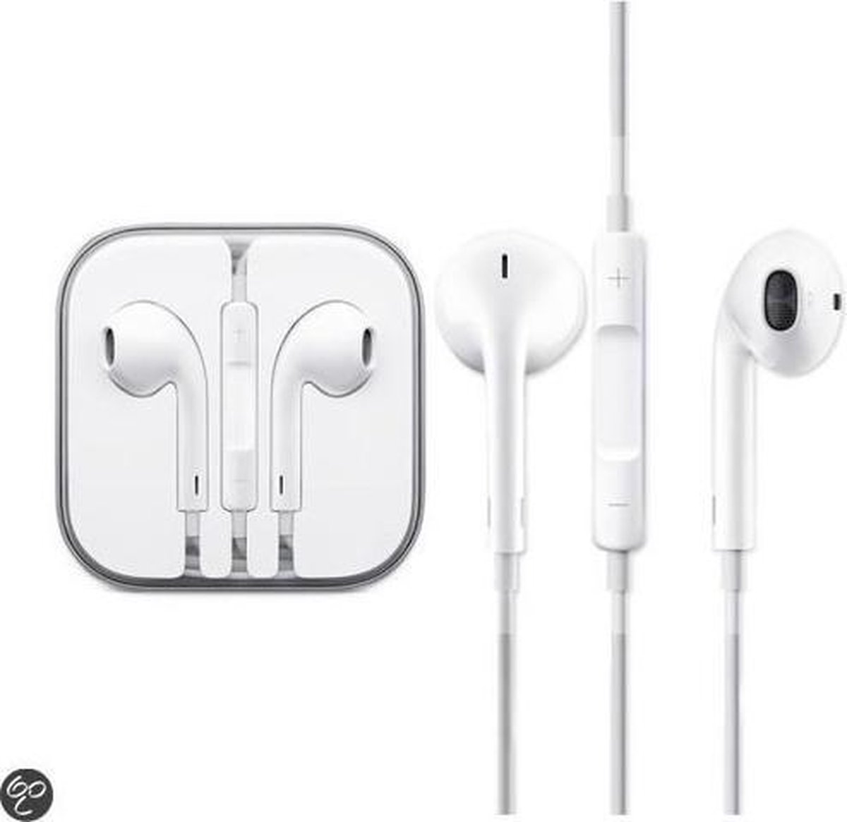 Oortjes iPhone 5 en 6 serie wit | bol.com