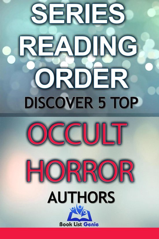 Book List Genie - Top Authors 5 - 5 Top Occult Horror Authors (ebook ...