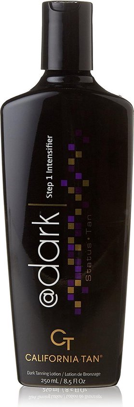 California Tan Status Tan at Dark Zonnebanklotion - 250 ml | bol.com