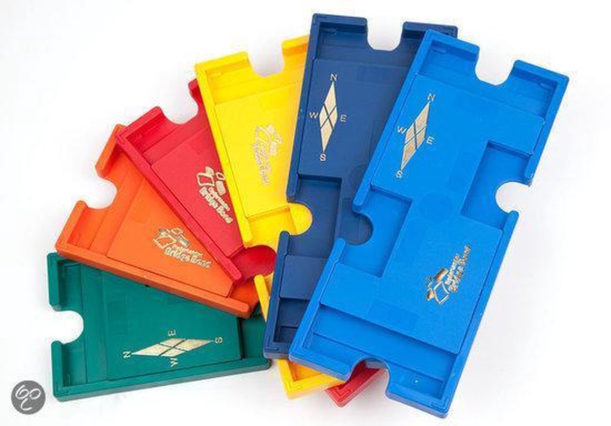 "Set van 4 Nederlandse Bridge Bond Boards, oranje" | Games | bol.com