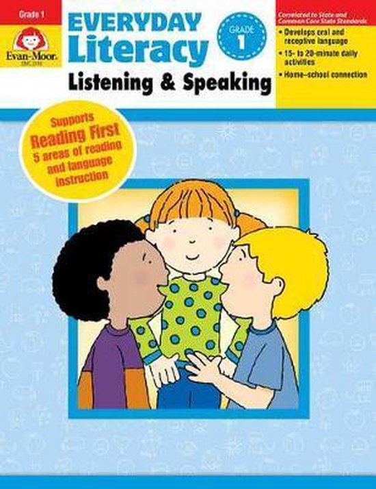 Everyday Literacy Listening & Speaking, Grade 1, Evan-Moor Educational ...