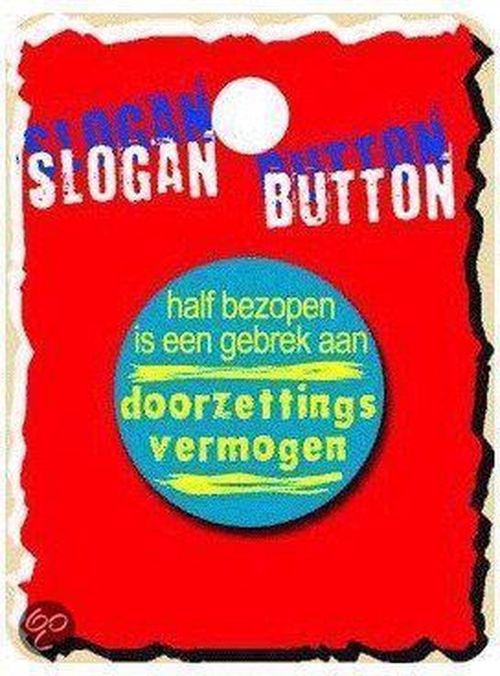 Grappige button half Bezopen | bol