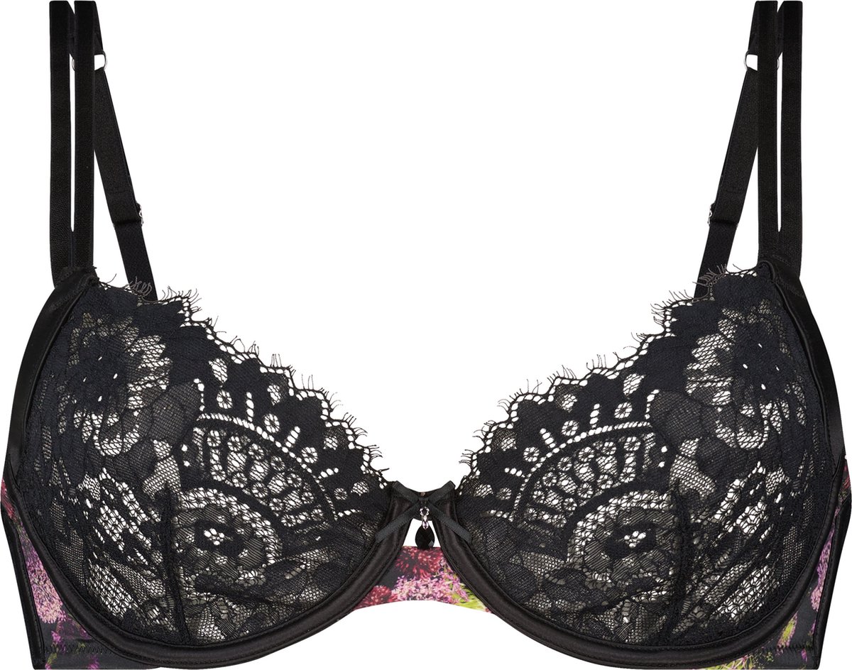 Hunkemöller Niet-voorgevormde beugel bh Amelie Zwart B75 | bol.com