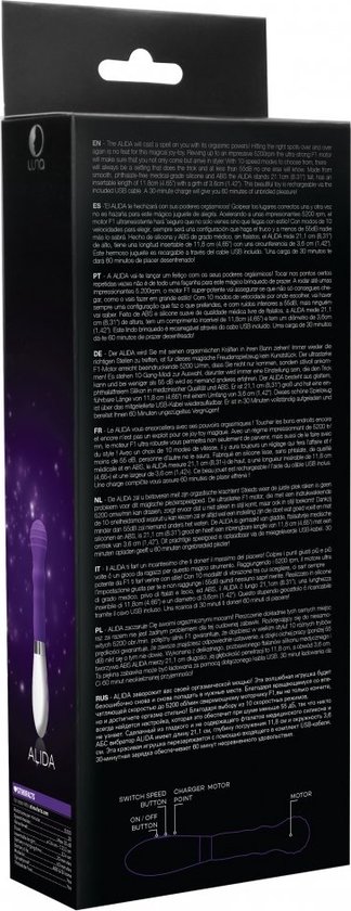 Luna by Shots - Alida - Rechargeable Vibrator | bol