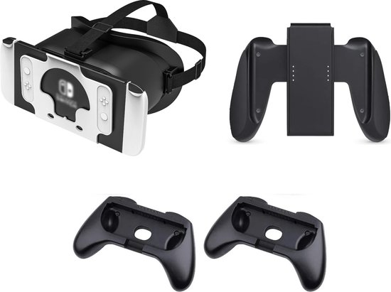 Vr bril geschikt voor nintendo switch - 3-in-1 Joy-con - Inclusief 2 ...