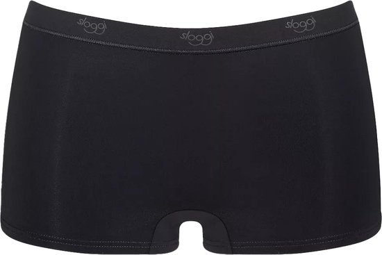 Sloggi Women Sensual Fresh Short (1-pack) - dames boxer - zwart - Maat: 38 | bol