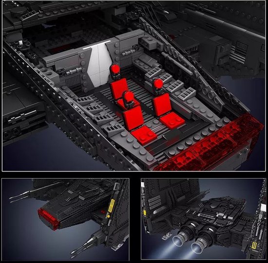 Mould King - 21011 - First Order Command Shuttle - Star Wars ...