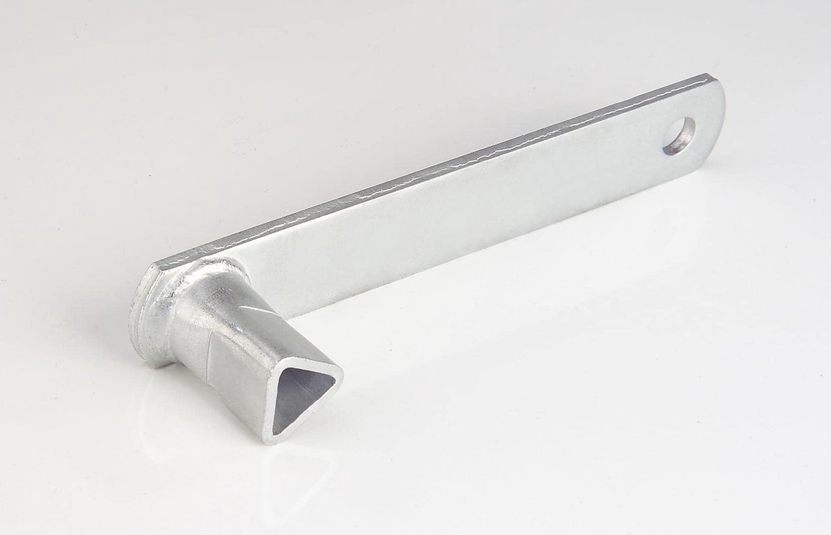 Westfalia Parkeerpaal Sleutel Driehoekig DIN 3222 - 20 cm | bol