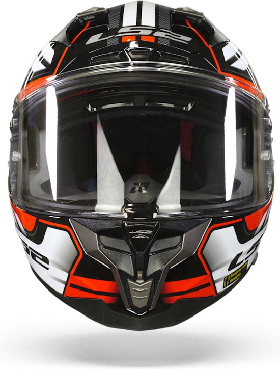 LS2 Ff327 Challenger Spin Black Red White 2XL - Maat 2XL - Helm | bol