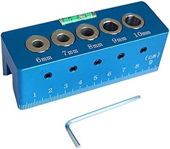 Pocket Hole Jig - Boormal - Boorhulp - Blauw | bol