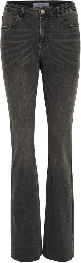 Minus Jeans New Enzo Jeans Mi3980 129 Dark Grey Dames Maat - W36 | bol