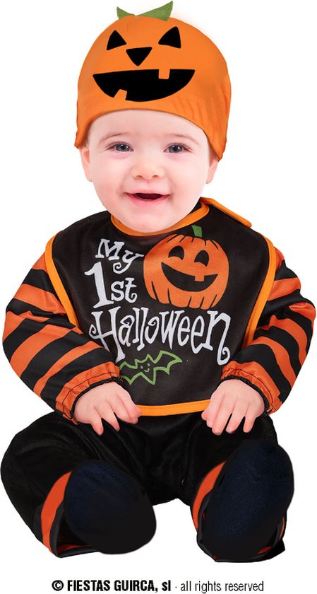 Fiestas Guirca - 1st pompoen Halloween (12-18 mnd) | bol.