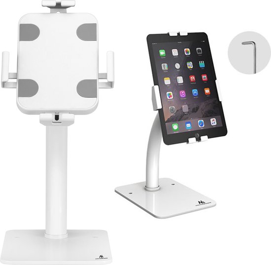 Maclean - Tablethouder voor desktop met slot - 7,9"-11"- universeel ...