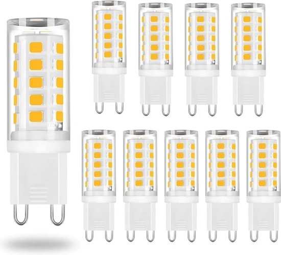 10 Stuks G9 LED lamp SMD 3W 6000k Dimbaar Koud wit licht | bol