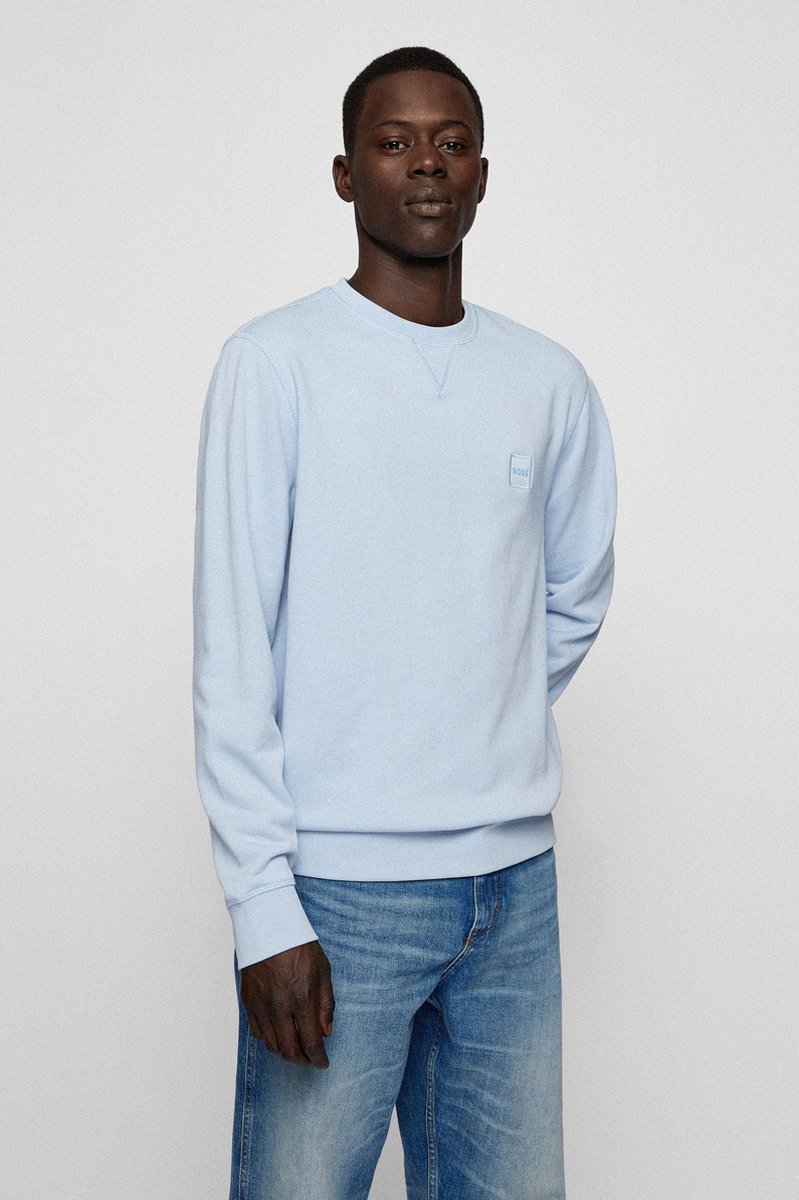 SINGLES DAY! Hugo Boss - Sweater Westart Lichtblauw - Heren - Maat 3XL ...