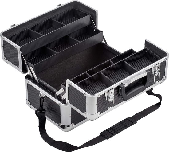 multifunctionele koffer, veel opbergruimte, verdeelbare compartimenten ...