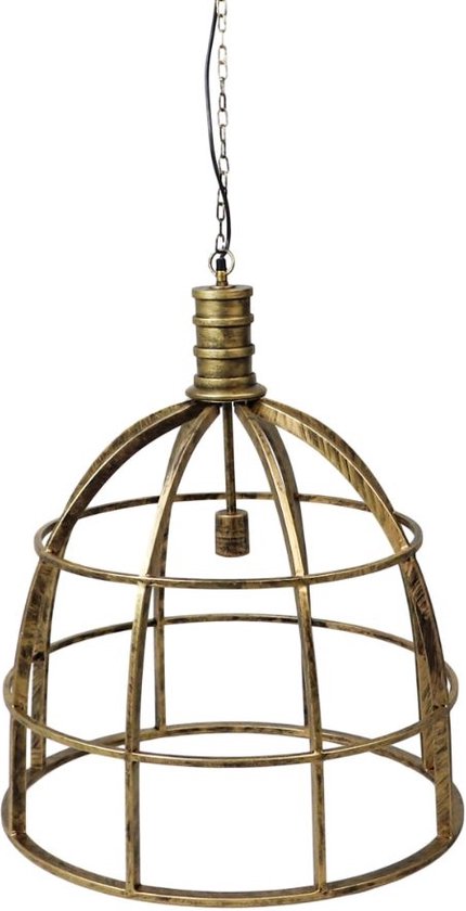 Gracie Hanglamp - ø60x75cm - Goud - Metaal, hanglampen eetkamer ...