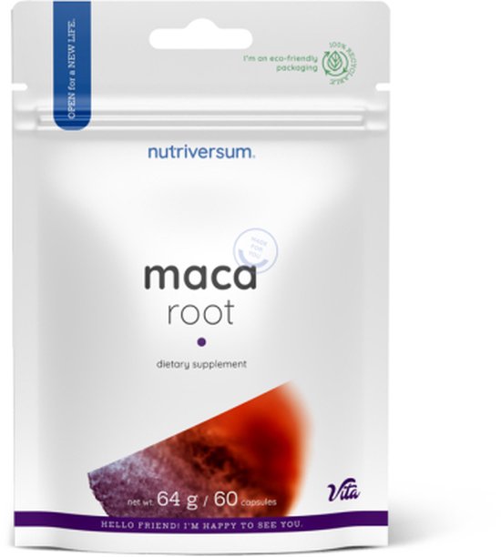 Nutriversum - Maca Root 800mg - 60 Capsules | bol.com