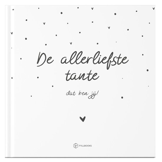 Fyllbooks Invulboek Allerliefste Tante - Cadeau voor tante, lieve ...