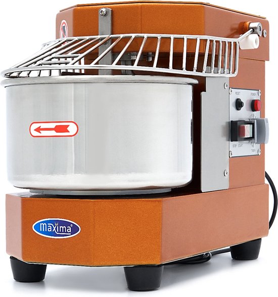 Maxima Spiraalkneder 8 L - 4,5 Kg Deeg - Goud/Geel - Deegkneder ...