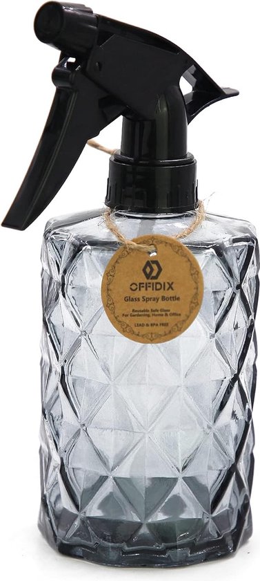 Handheld Pressure Plant Mister Glazen spuitfles, 0,4 liter, fijne ...