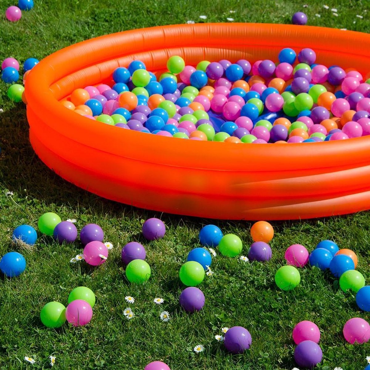 1000 Kleurrijke Ballen voor Ballenbad 5,5cm Ballenbak Ballen Baby ...