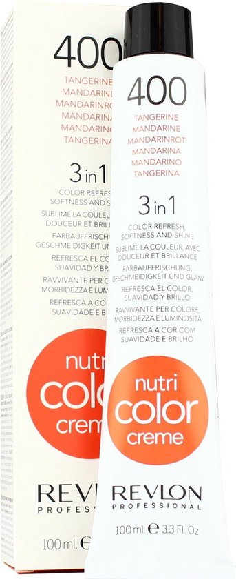 Revlon - Nutri Color Creme - 400 Tangerine - Tube 100 ml | bol