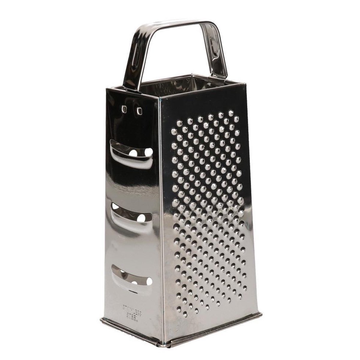 Rasp 4-zijdig RVS 23 cm - Keukenraspen/handraspen/raspen - Koken ...