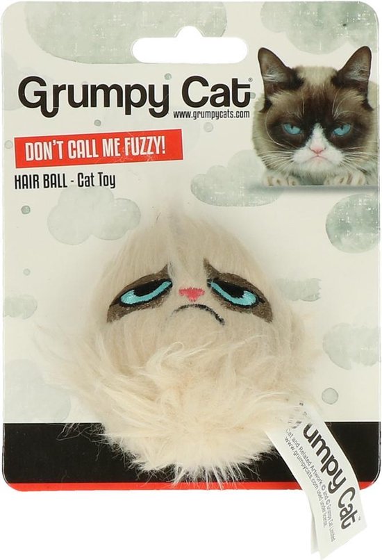 Grumpy Cat Hair Ball Toy | bol