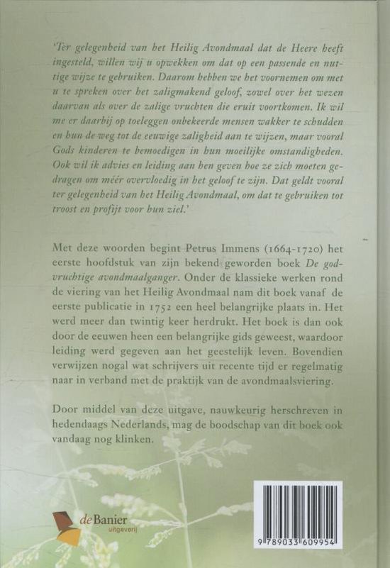 De Godvruchtige avondmaalganger, Cor Bregman | 9789033609954 | Boeken | bol