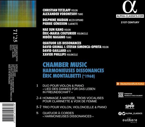 Christian Tetzlaff, Alexander Vorontsov, Delphin Haidan, Les ...