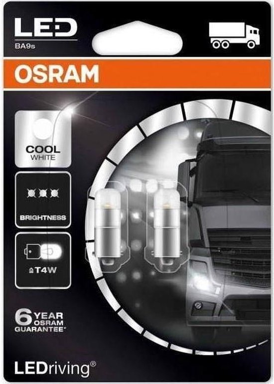 Osram Auto LED-lamp BA9s 24 V 55 lm | bol.com