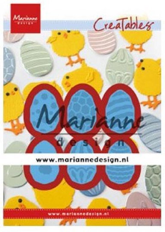 Marianne Design Creatables Snij en Embosstencil - Paas eieren | bol.com