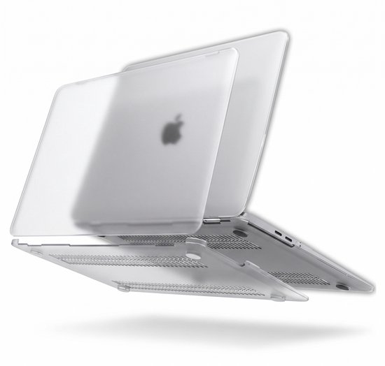 Casemania Hoes Geschikt voor Macbook Neo - Transparant - Matte Hardcase ...