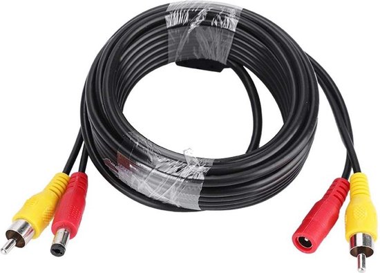 Pre-Made Video Power Kabel - Full-Copper Wire Cord - CCTV Surveillance ...