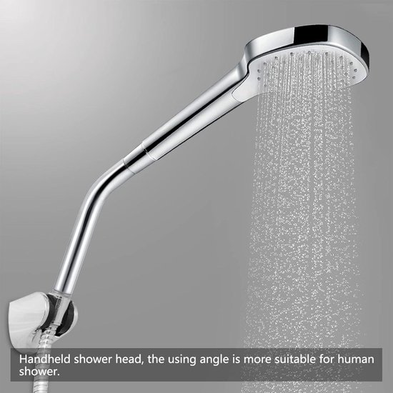 RVS Douchearm - Verlengde Douchekop Wandmontage - Handheld Douchekop ...