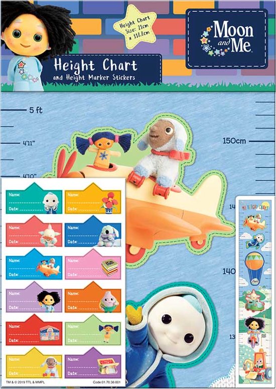 HEIGHT CHART MOON AND ME. | Games | bol