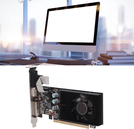 2 GB DDR3 Grafische Kaart - 64-bits - 810 MHz Geheugen - 1000 MHz ...