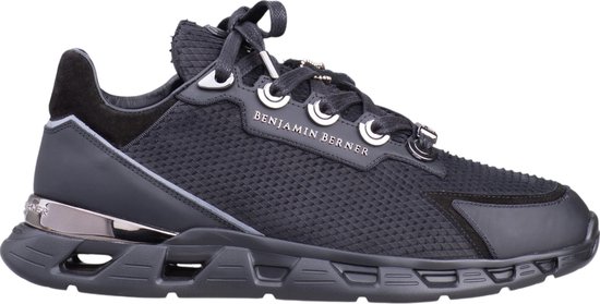 Benjamin Berner Heren Sneaker Zwart BNJ0191 Razor Rhombus | bol