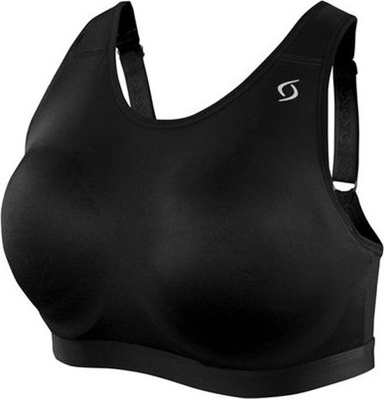 Moving Comfort sport bh met beugel - 95D - zwart - high impact | bol