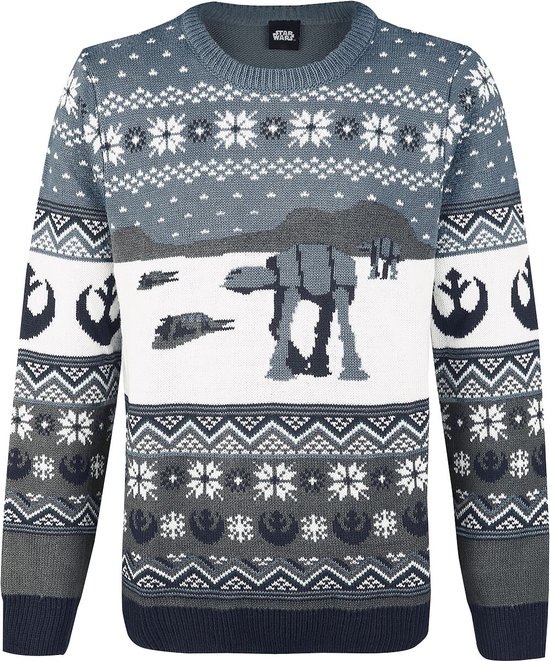 Star Wars AT-AT Christmas jumper meerkleurig L | bol