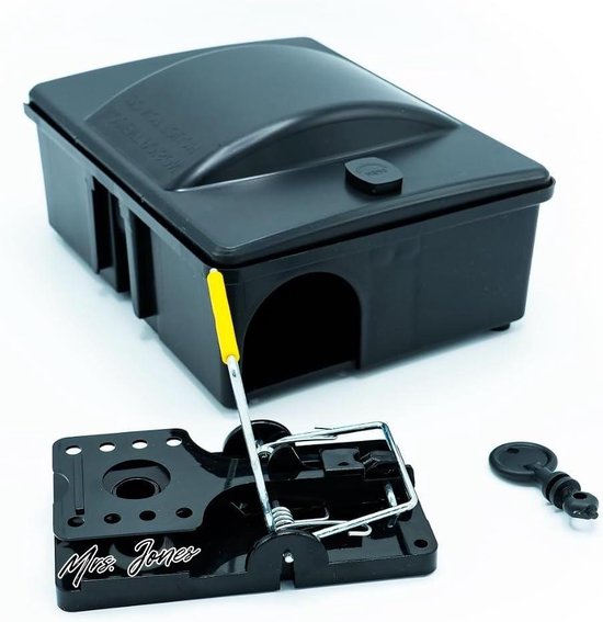 Mrs. Jones Professionele Rattenvoerdoos met rattenval - vangen ratten ...