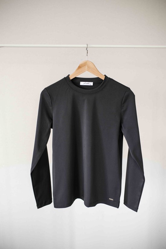 Dames Traveller Top Carlyle / Zwart / maat XL | bol