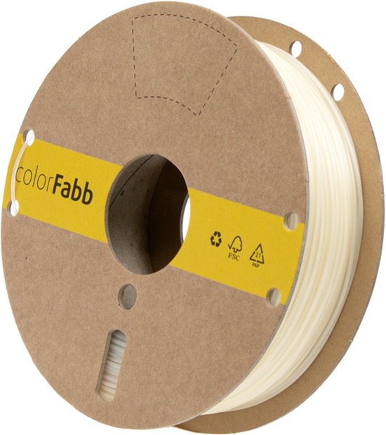 colorFabb PLA/PHA NATUREL 1.75 / 750Gr - 8719033551602 - 3D Print ...
