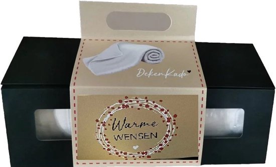 Deken Kado Fleece 140 x 180 Warme Wensen | bol