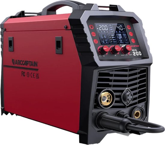 Arccaptain - Lasmachine - Elektrische Lasser - MIG Lasmachine - 6 in 1 ...