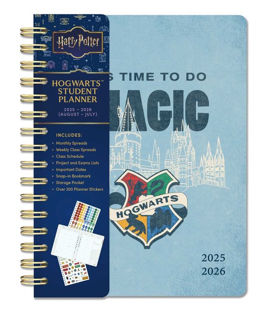 Harry Potter- 2025-2026 Harry Potter: Hogwarts Student Planner, Insight Editions |... | bol