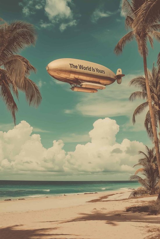 The World Is Yours Poster | De Wereld Is Van Jou Poster | Tekst Poster ...