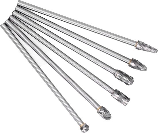 Cilinderkop Porting Kit 6 Stuks Carbide Rotary Burr Set - Verlengen ...